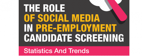 The role of social media in pre-employment screening [infographic ...