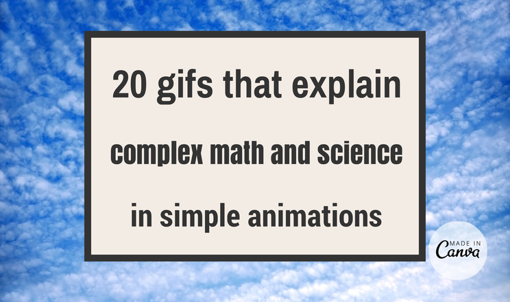 20 gifs that explain complex science and math in a simple animation ...