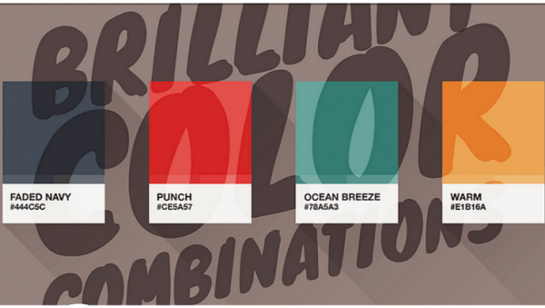 100 color combos to fit every design need - Alltop Viral