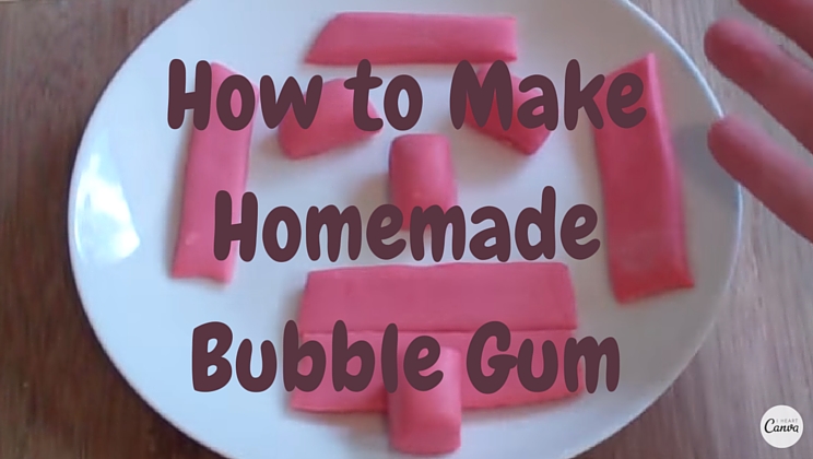 How To Make Homemade Bubble Gum video Alltop Viral
