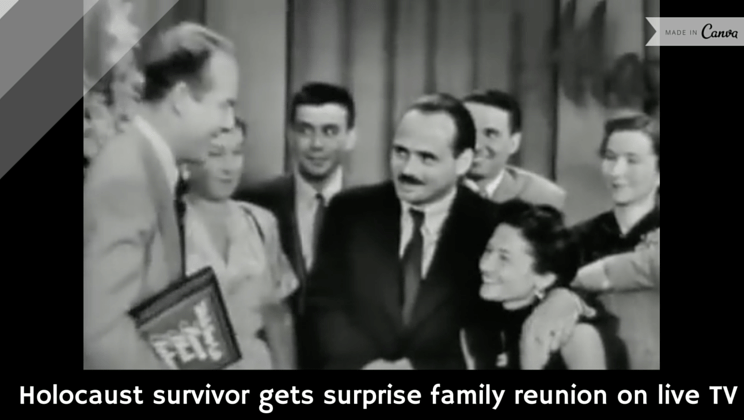 Holocaust survivor gets surprise family reunion on live TV [video ...