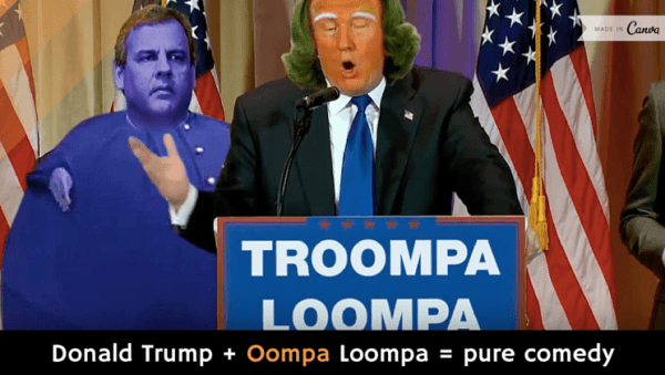 Donald Trump + Oompa Loompa = pure comedy [video] - Alltop Viral