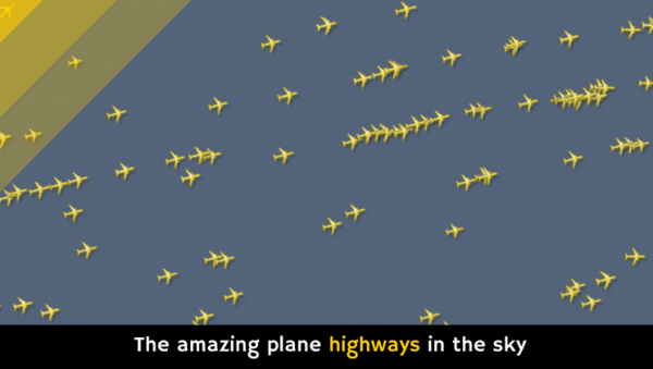 The amazing plane highways in the sky - Alltop Viral