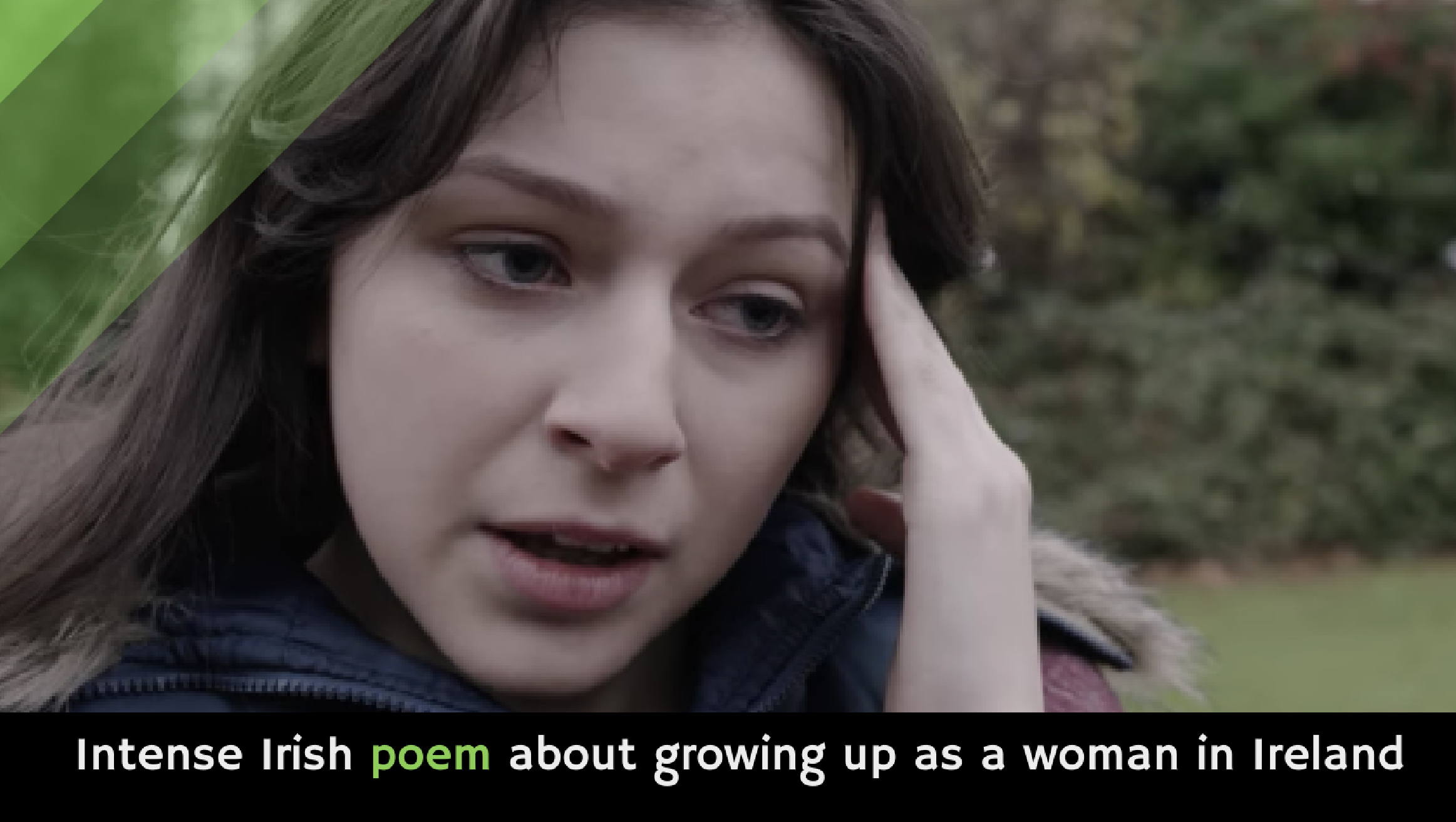 Intense Irish poem about growing up as a woman in Ireland - Alltop Viral