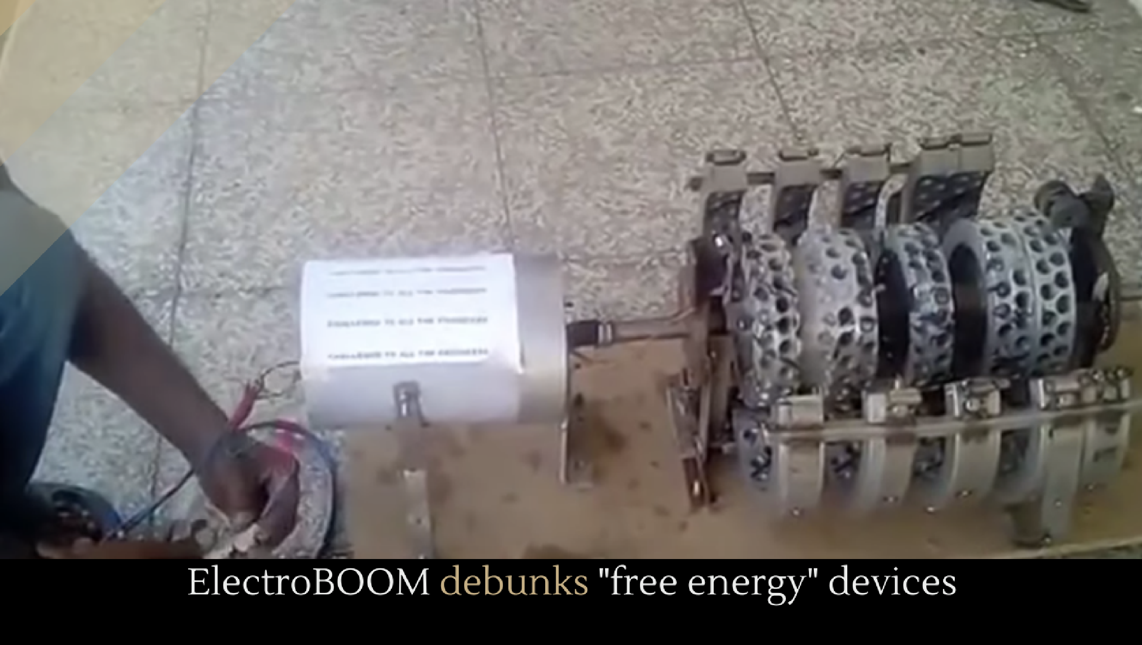 ElectroBOOM debunks "free energy" devices - Alltop Viral