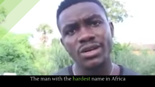 The man with the hardest name in Africa - Alltop Viral