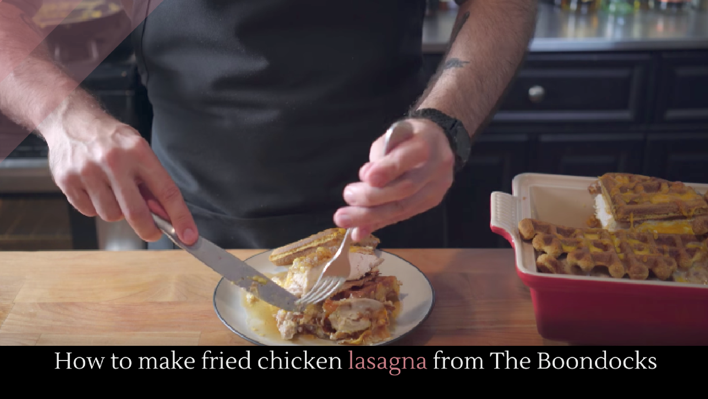 How to make fried chicken lasagna from The Boondocks - Alltop Viral