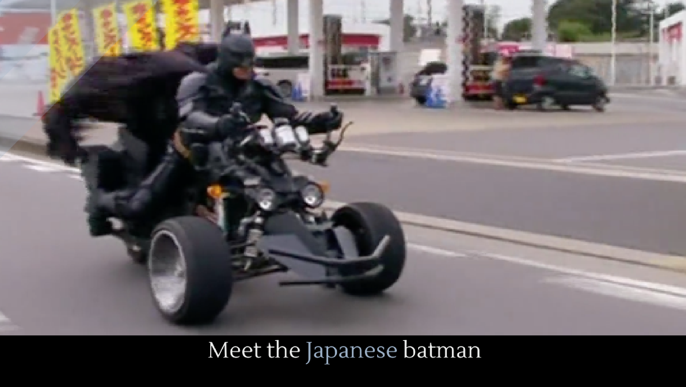 Meet the Japanese batman - Alltop Viral