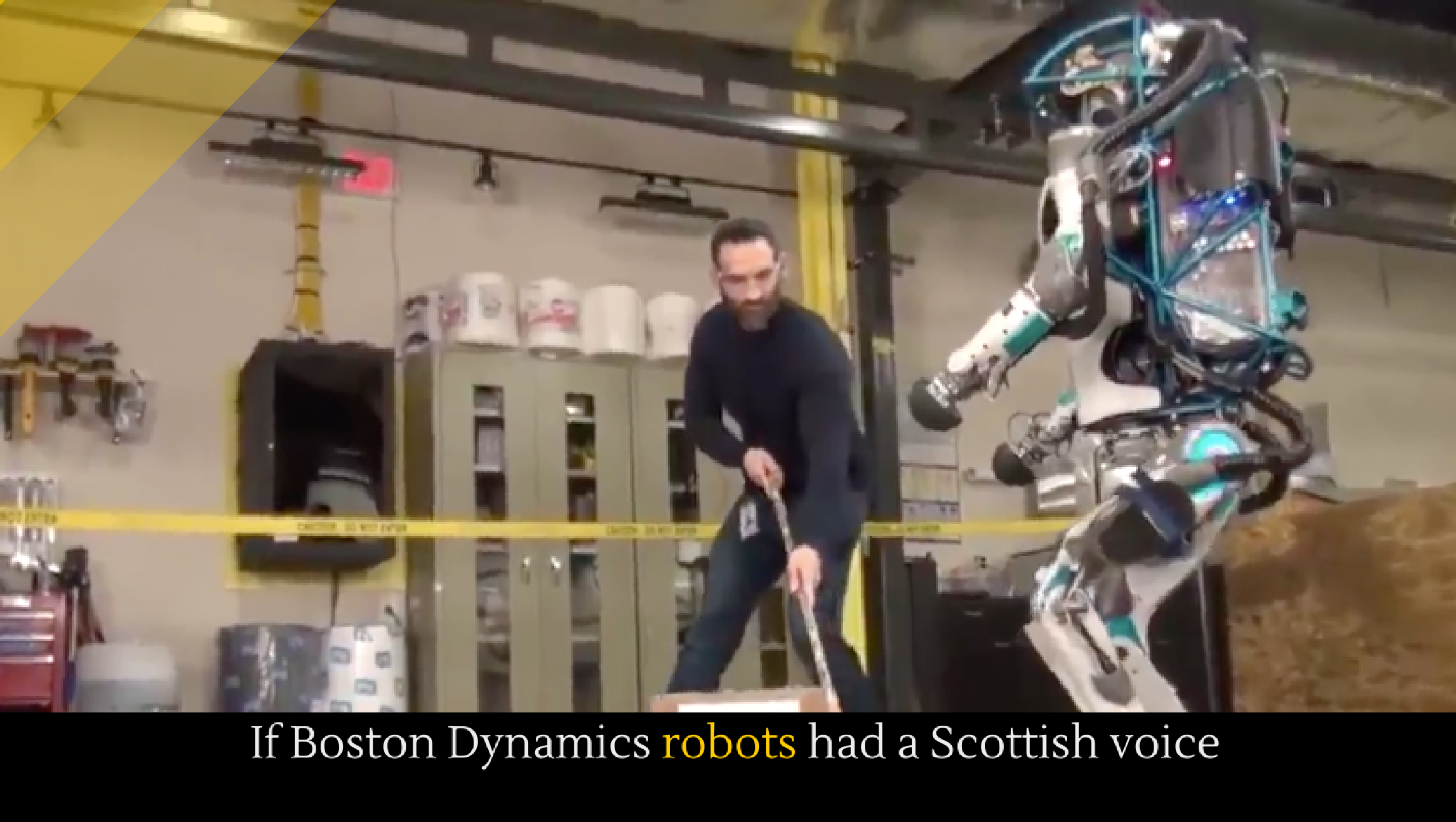 If Boston Dynamics robots had a Scottish voice - Alltop Viral