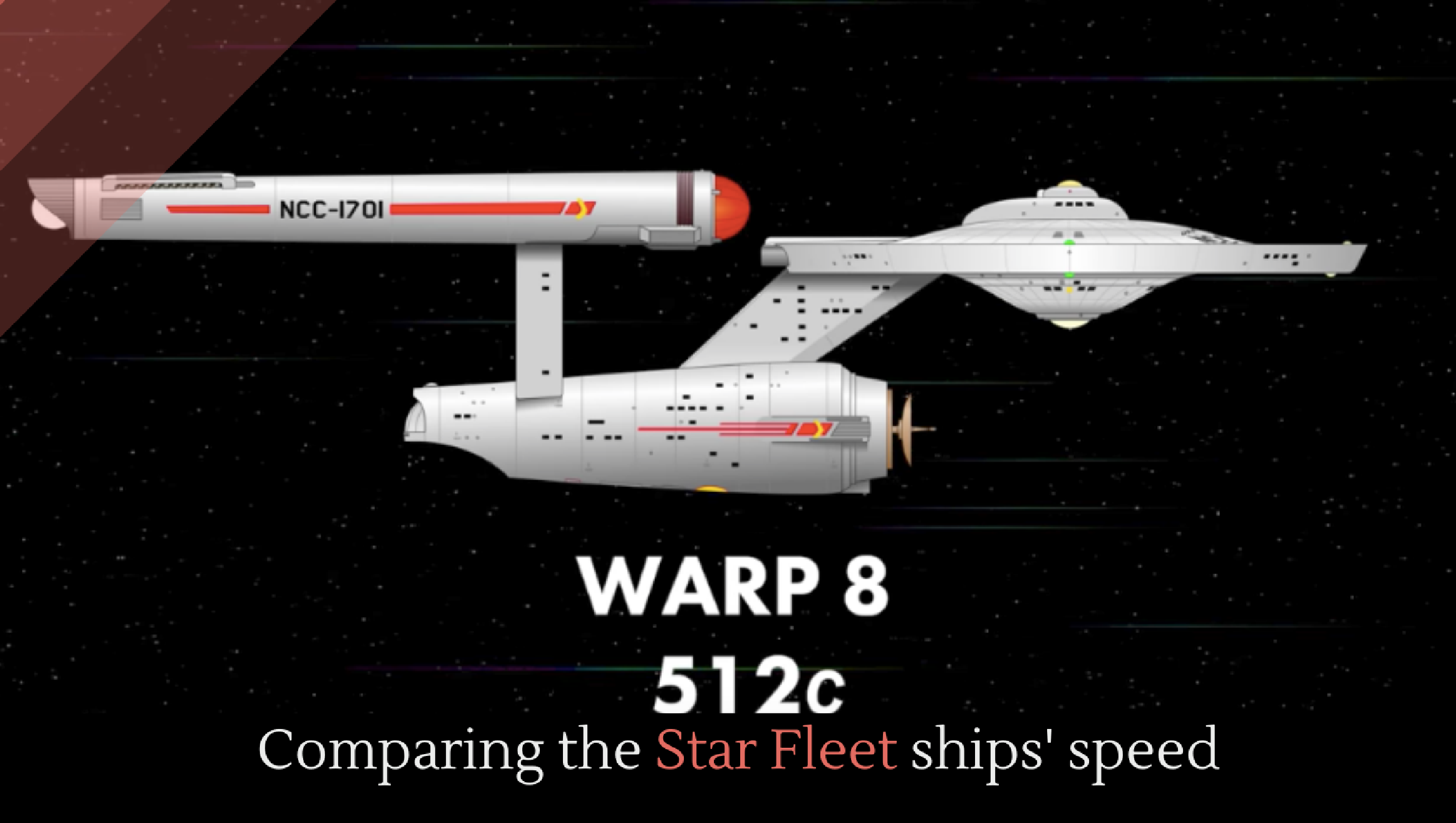 Comparing the Star Fleet ships' speed - Alltop Viral