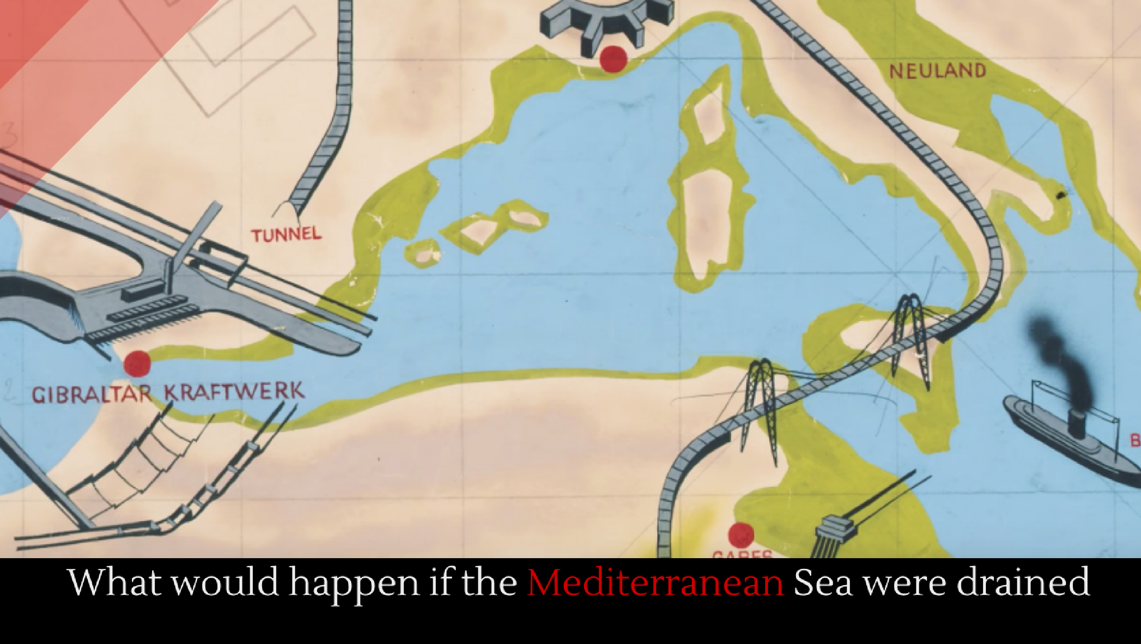 What would happen if the Mediterranean Sea were drained - Alltop Viral