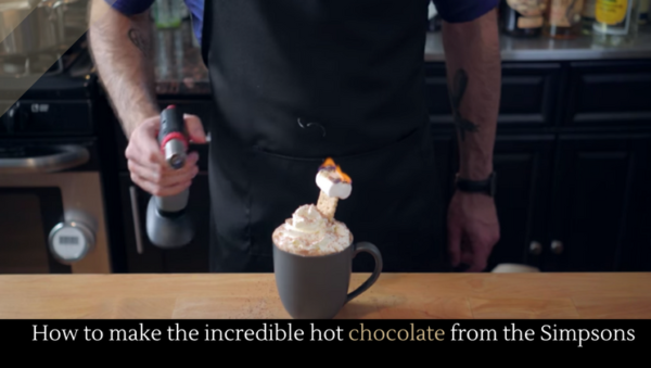 How to make the incredible hot chocolate from the Simpsons - Alltop Viral